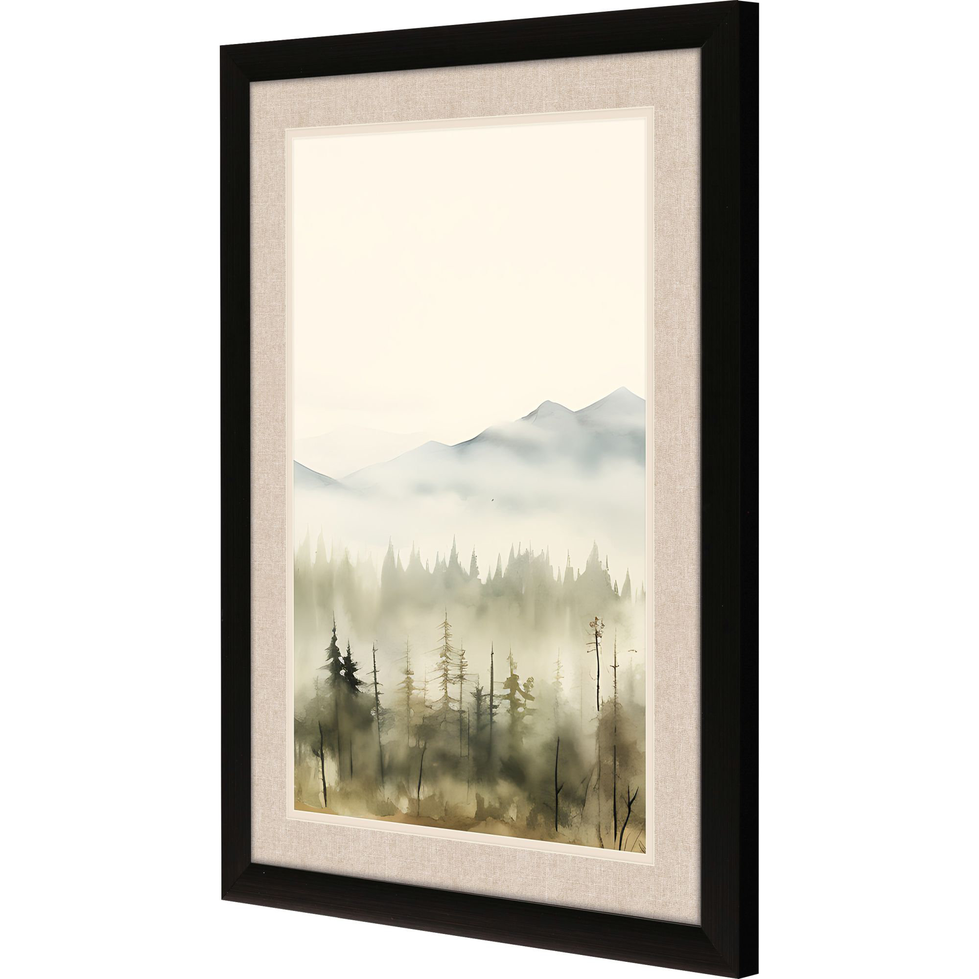Red Barrel Studio® " Mountain Glimpse II " by Orlov Print on Paper | Wayfair